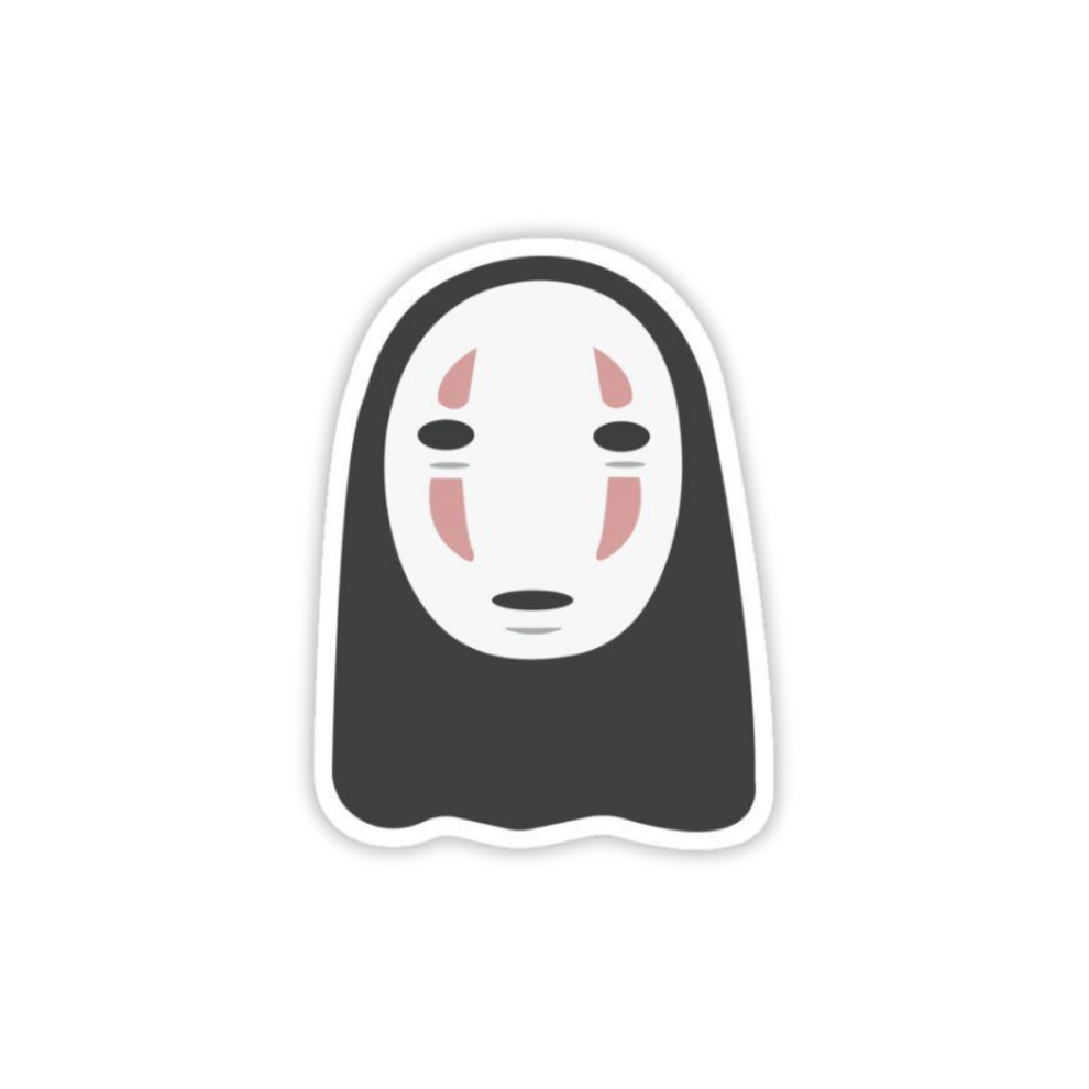 No-Face Sticker – Spirited Away | Stickermuse